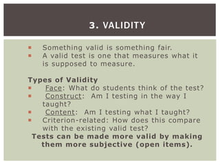 Principles of high quality assessment | PDF