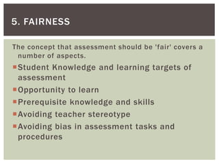 Principles of high quality assessment | PDF
