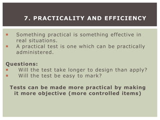 Principles of high quality assessment | PDF