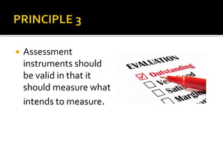 Principles of High Quality Assessment | PPTX