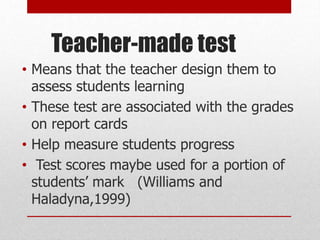 Principles of high quality assessment criteria and techniques | PPTX