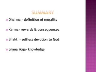 Principles of Hinduism | PPTX