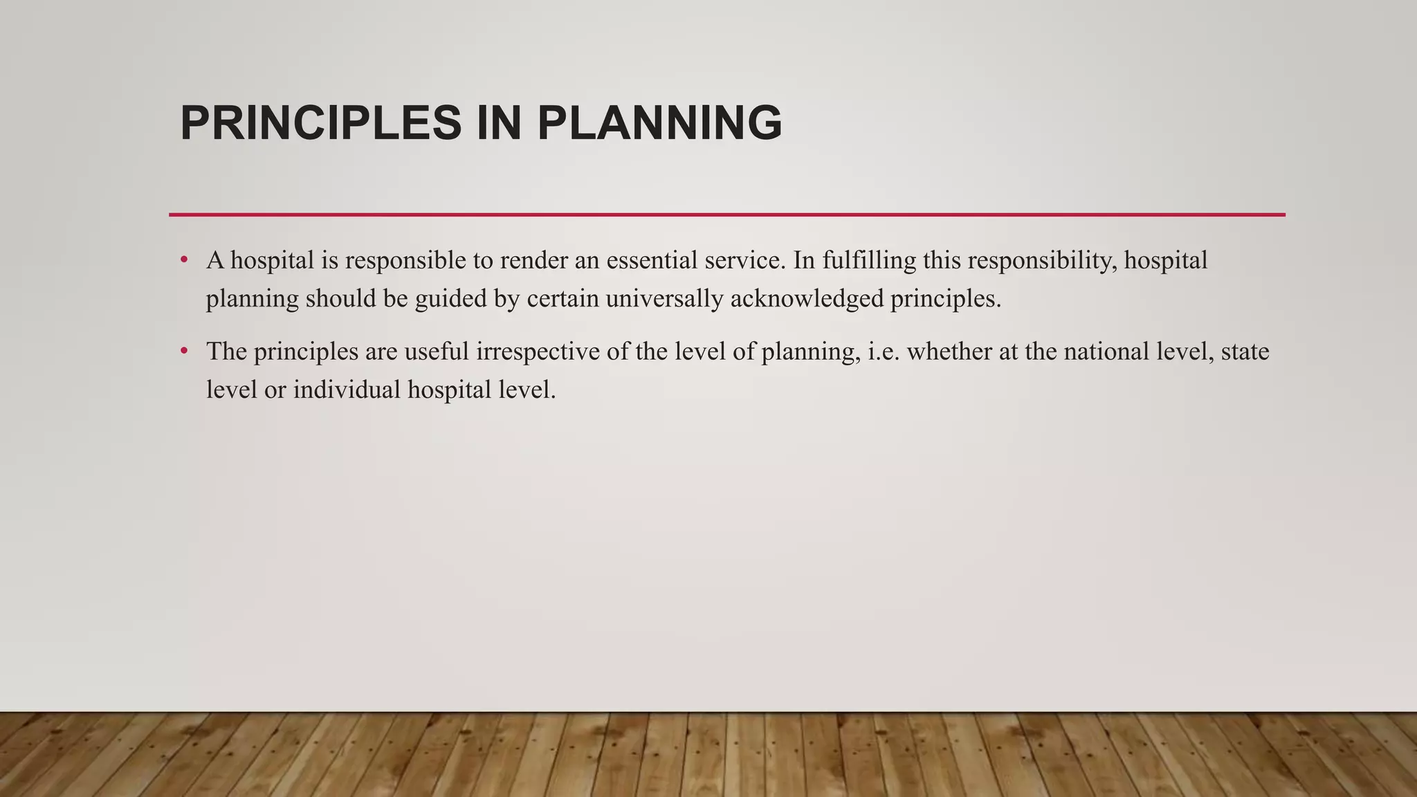 Principles of Hospital planning.pptx