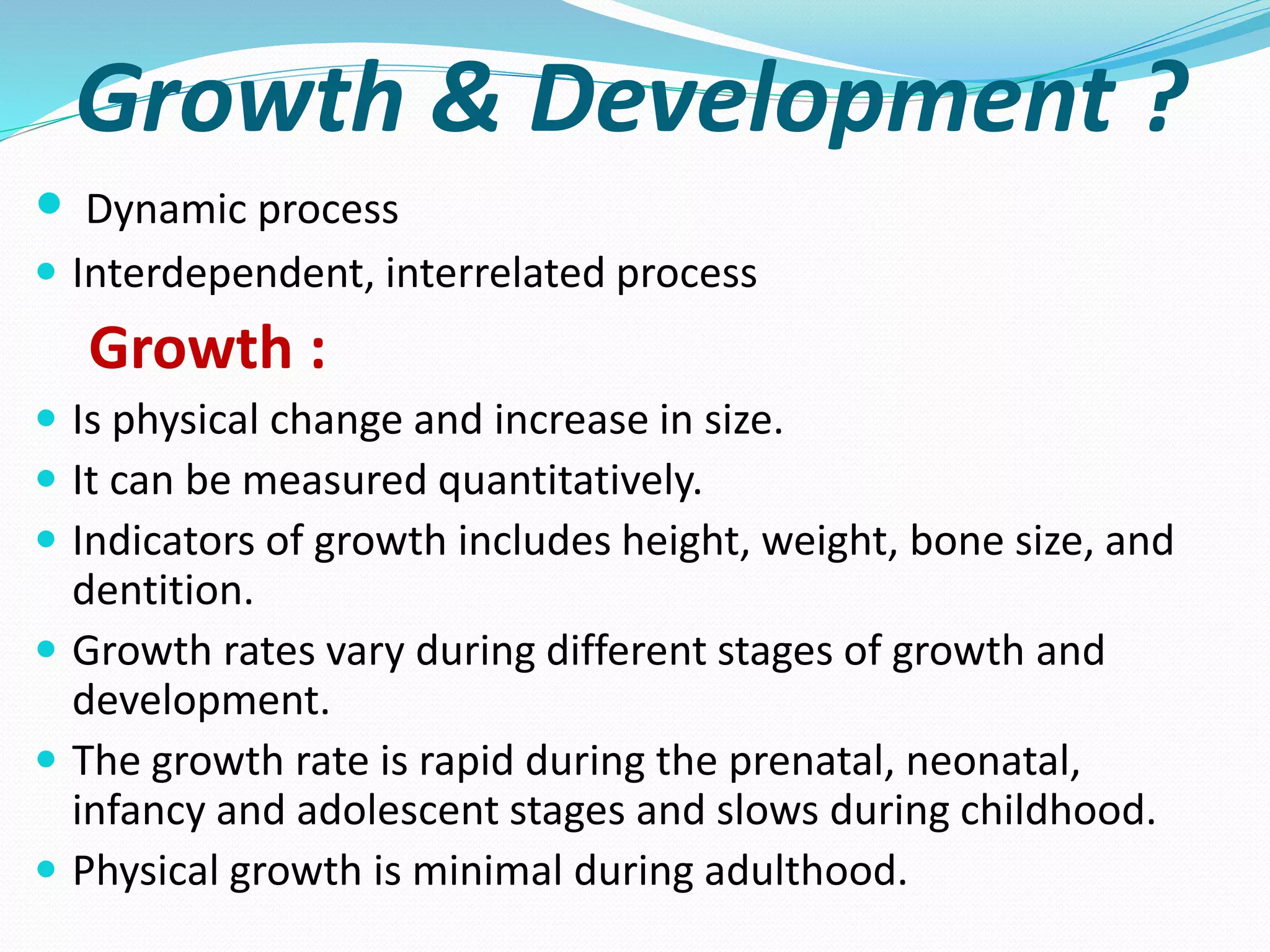 Human Growth and Development | PPTX