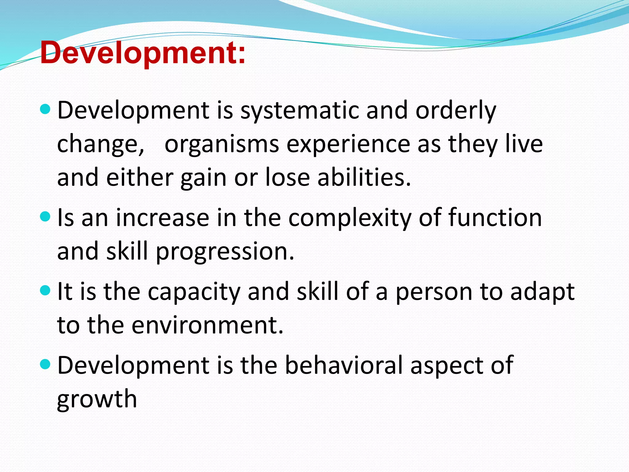 Human Growth and Development | PPTX