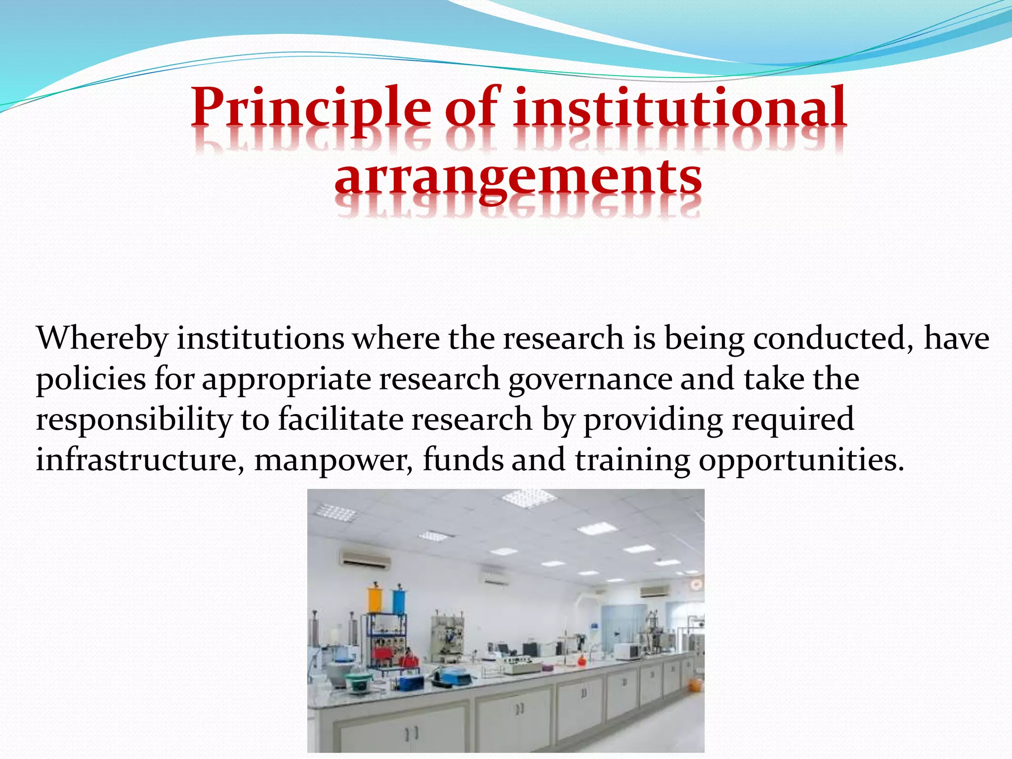 Principles of icmr | PPTX