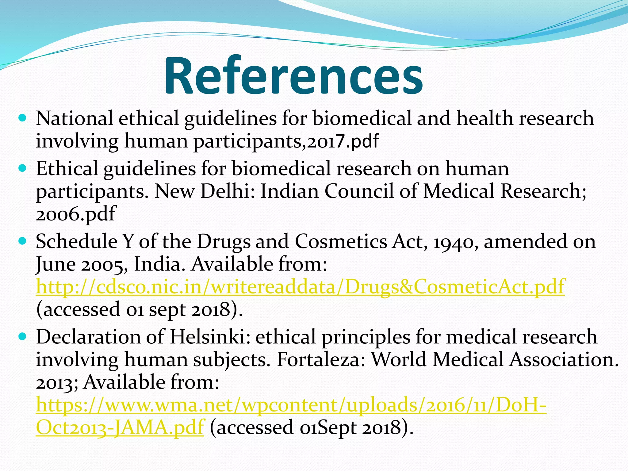 Principles of icmr | PPTX