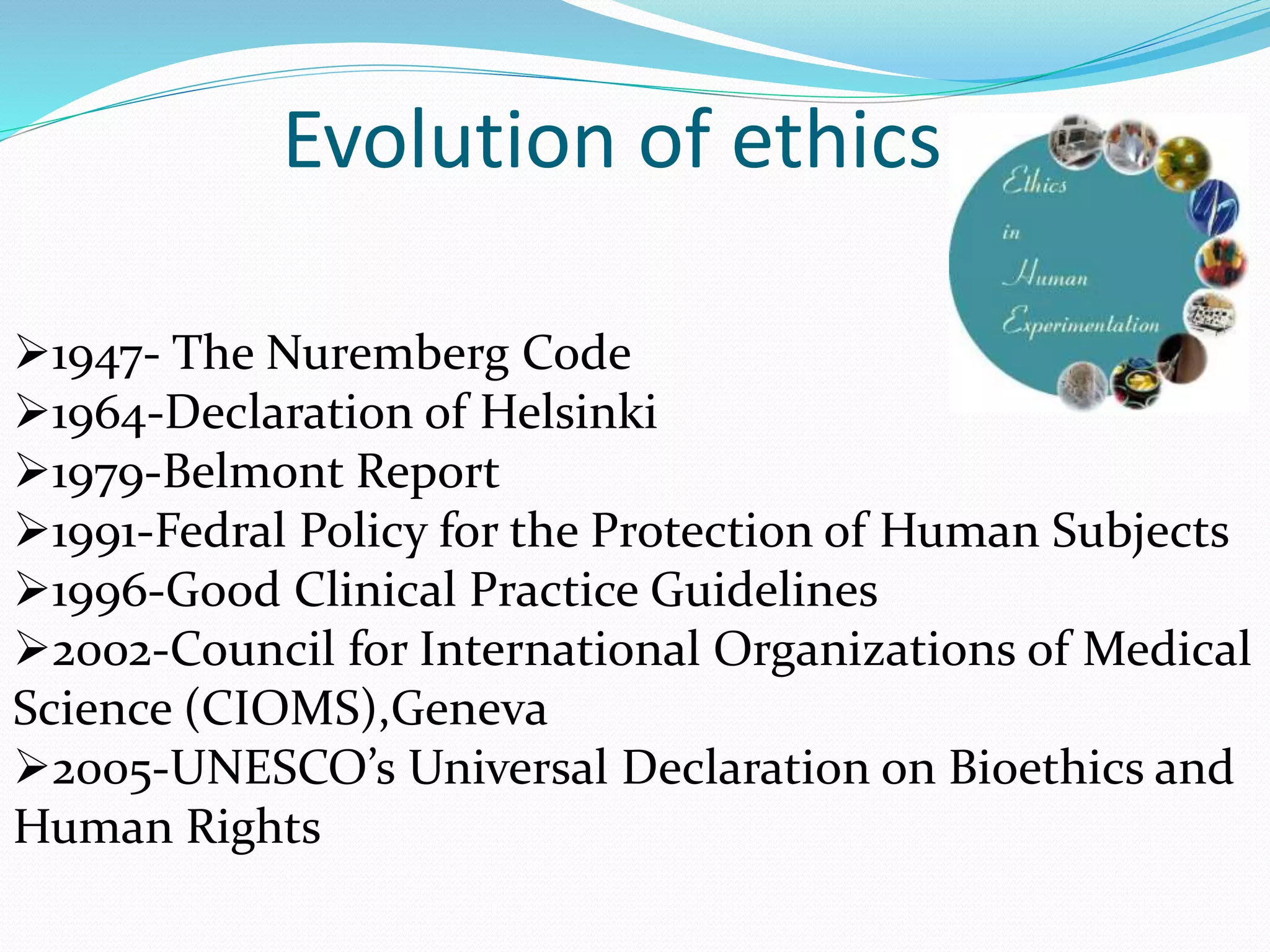 Principles of icmr | PPTX