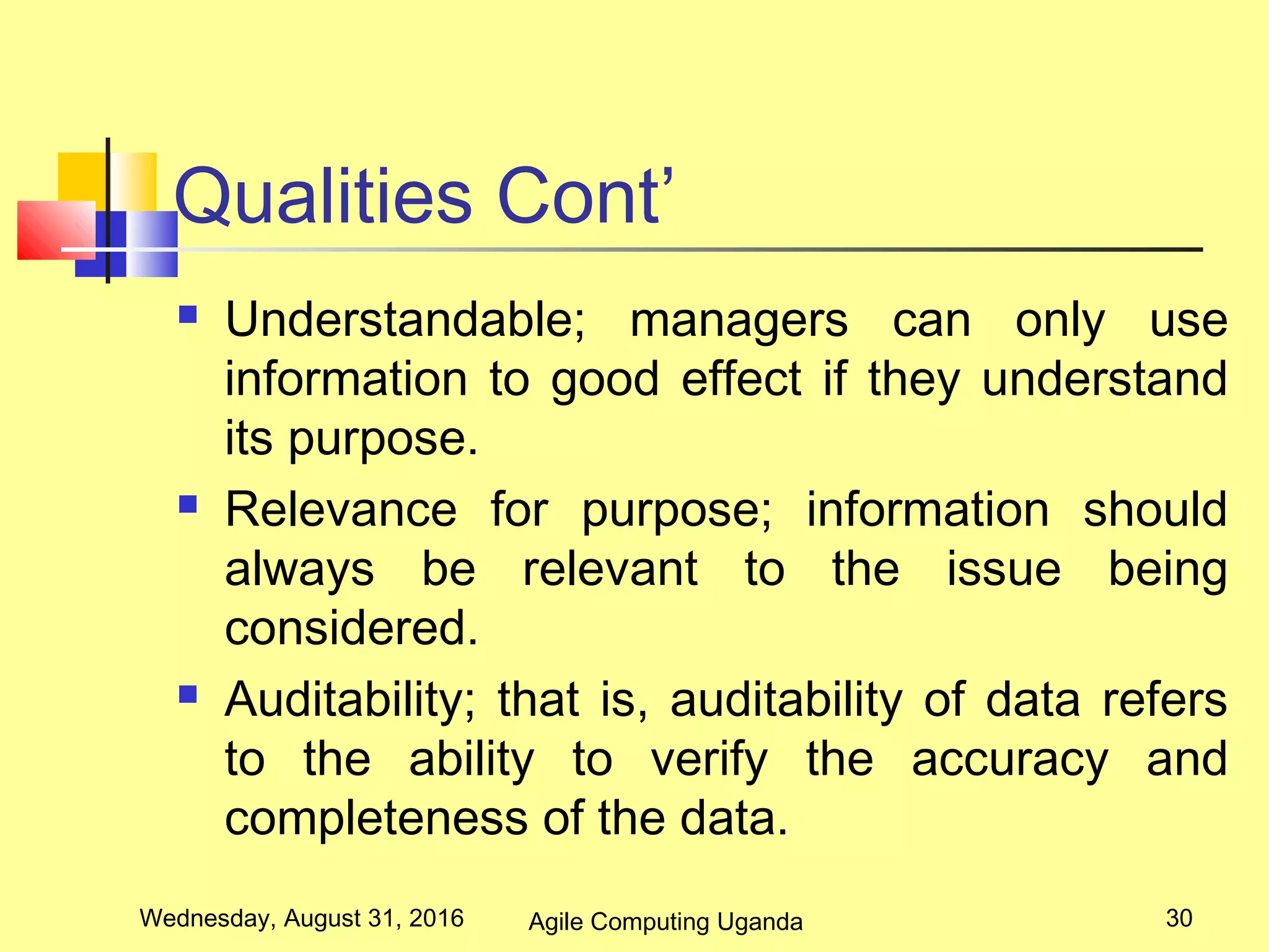 Principles of ict concepts and data processing | PPT