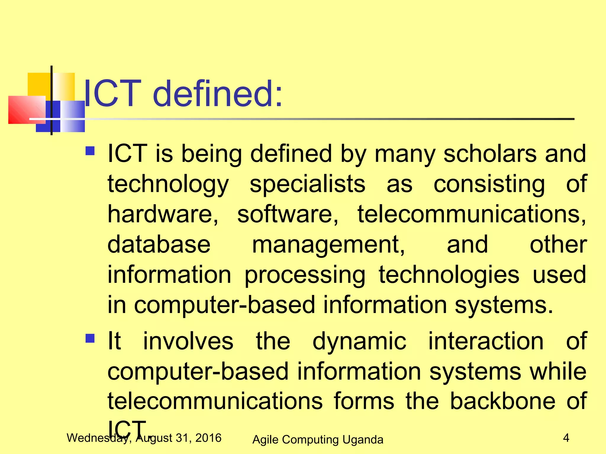Principles of ict concepts and data processing | PPT