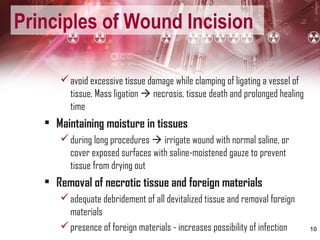 Principles of incision and wound closure | PPT