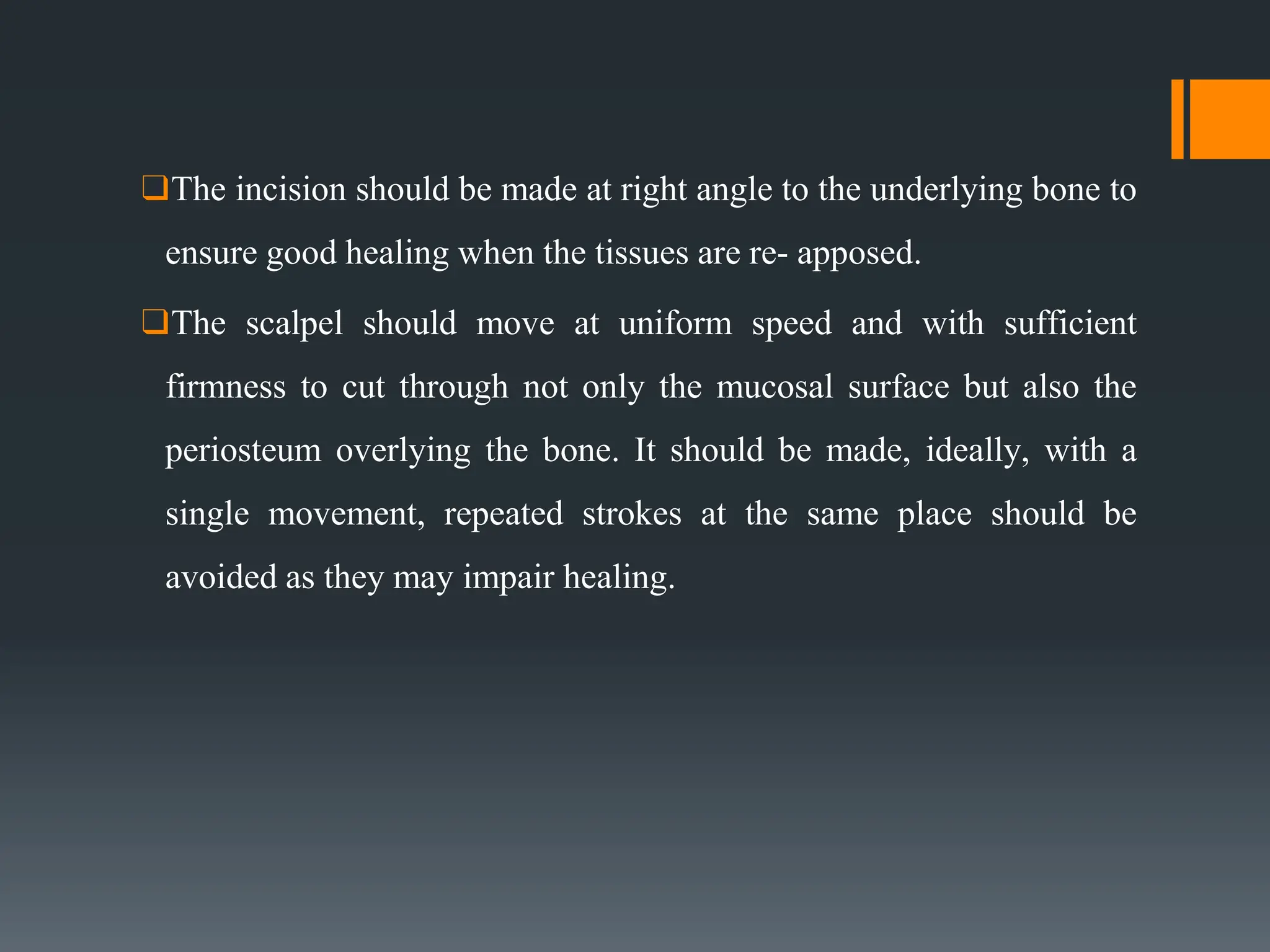 Principles of, incisions in oral surgery.ppt