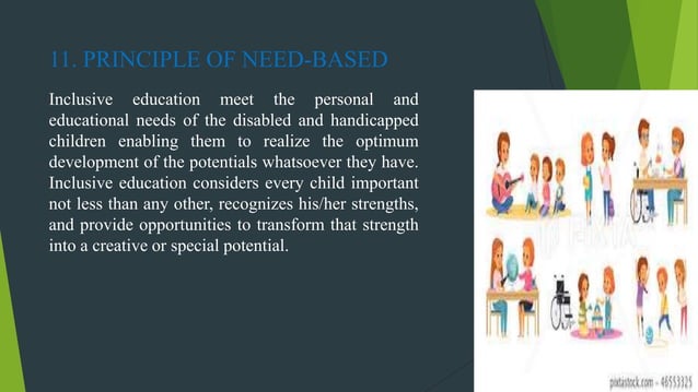 Principles Of Inclusive Education.pptx | Special Needs Kids | Parenting