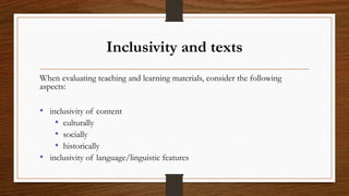 Principles of inclusivity(1) | PDF