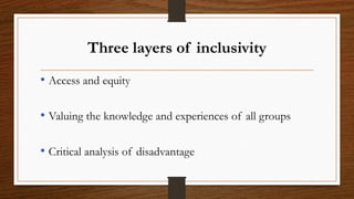 Principles of inclusivity(1) | PDF