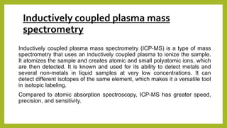 Principles of Inductively coupled plasma spectrometry.pptx