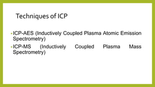 Principles of Inductively coupled plasma spectrometry.pptx