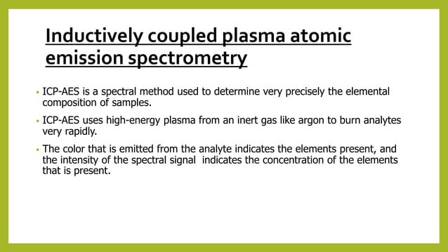 Principles of Inductively coupled plasma spectrometry.pptx