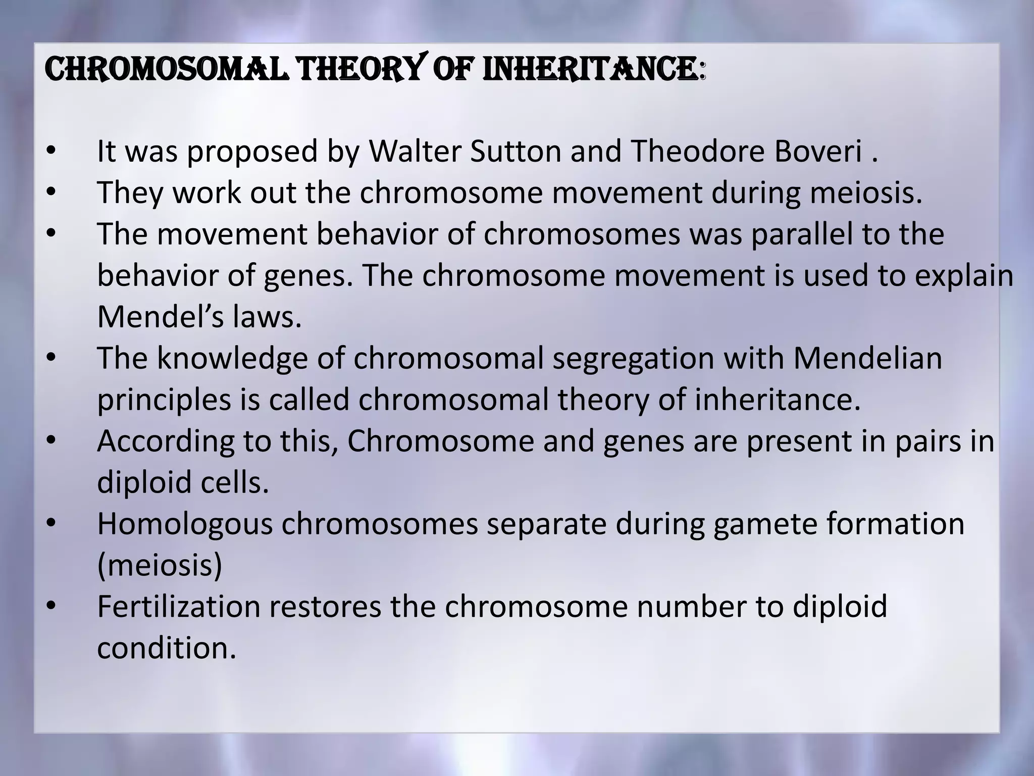 Principles of Inheritance, Class 12 CBSE | PPTX