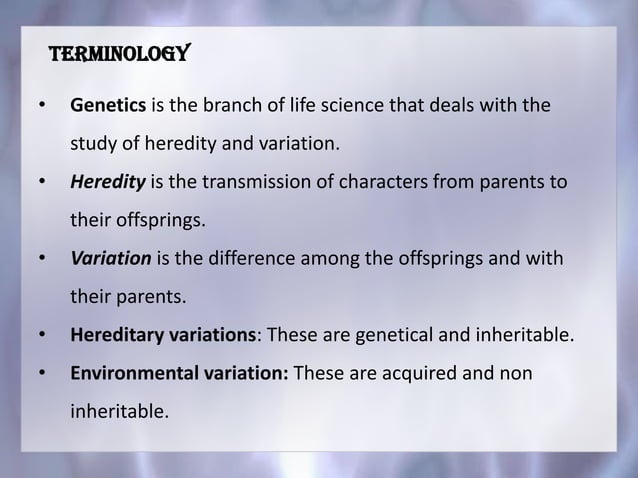 Principles of Inheritance, Class 12 CBSE | PPTX