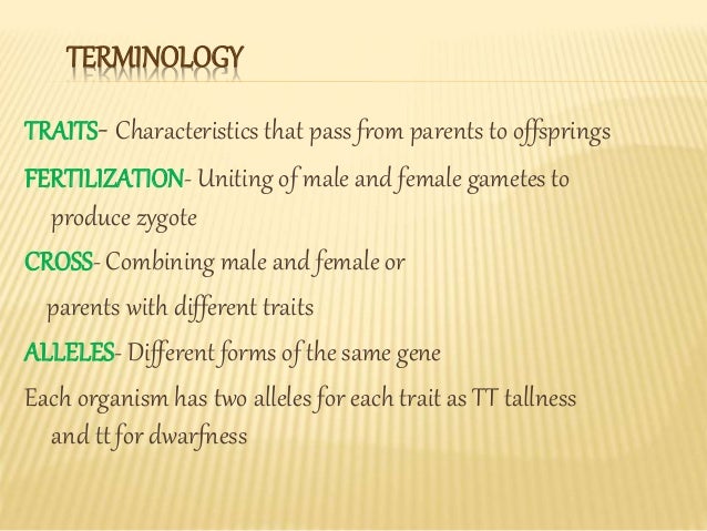 Principles of inheritance and variations presentation part- I | PPT
