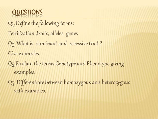 Principles of inheritance and variations presentation part- I | PPT