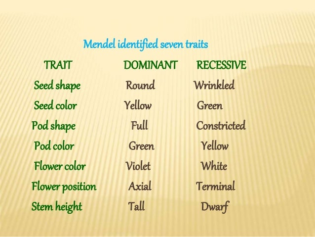 Principles of inheritance and variations presentation part- I | PPT