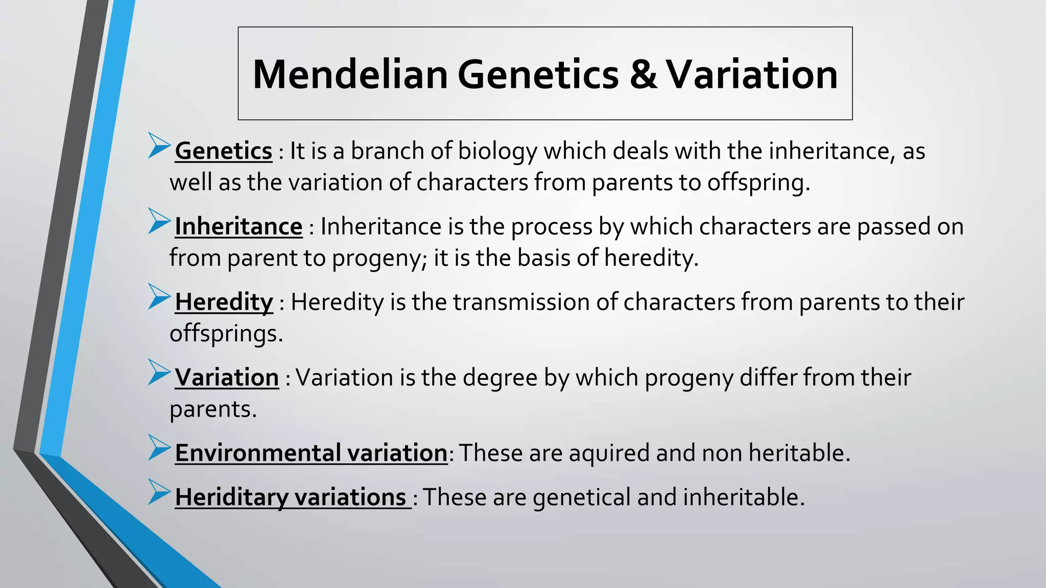 Principles of Inheritance & Variation .pptx