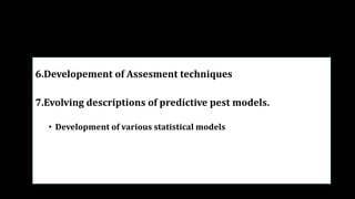 Principles of insect pest management | PPTX