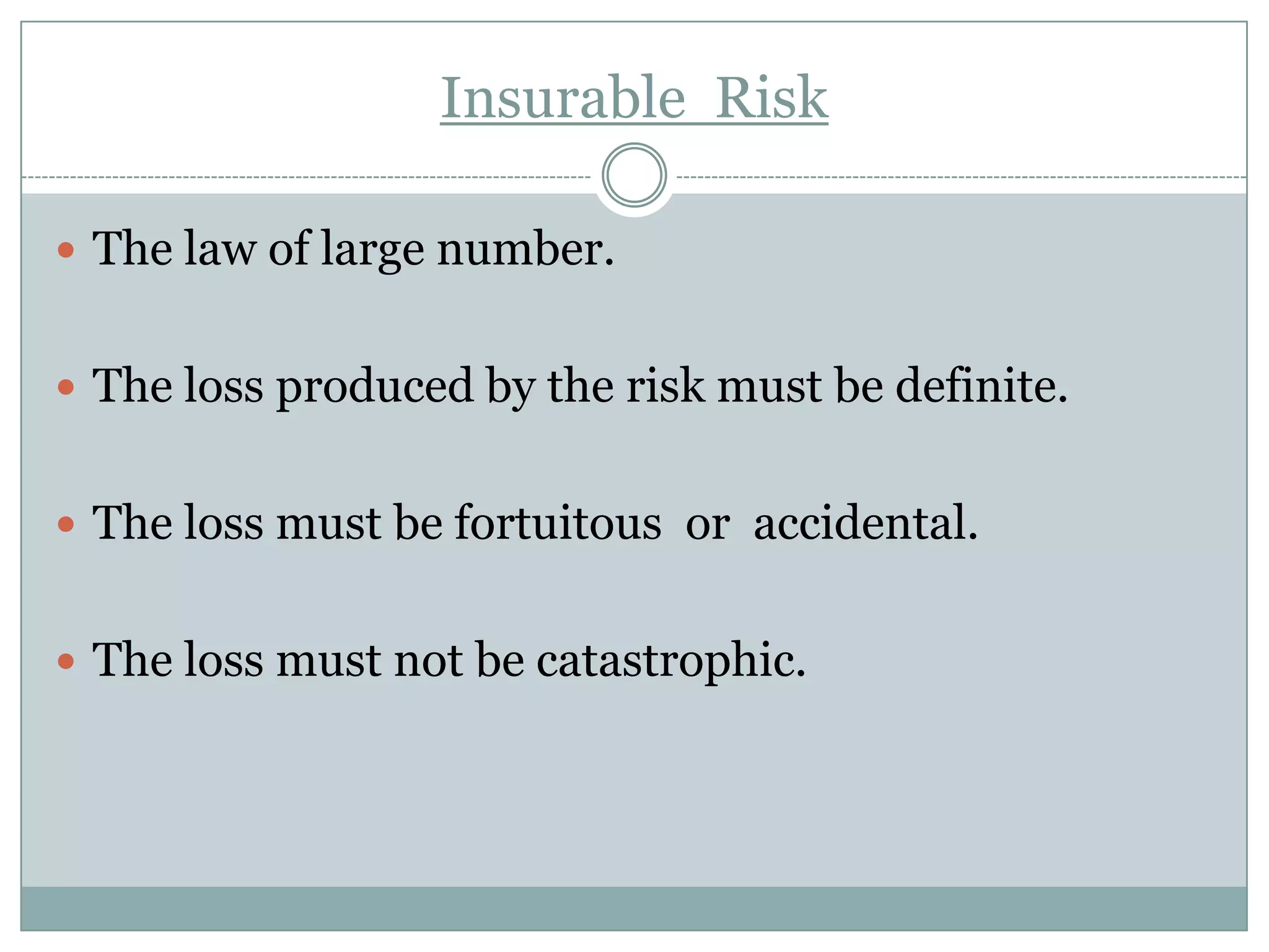 Principles of insurance | PPTX