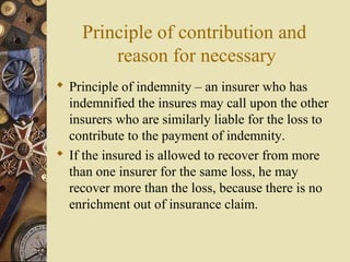Principles of insurance | PPT