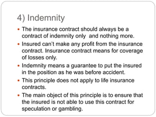 Principles of insurance | PPT