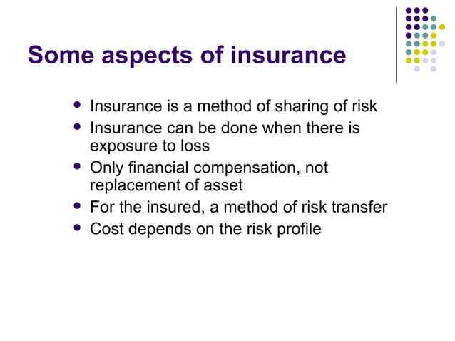 Principles of insurance filnal | PPT