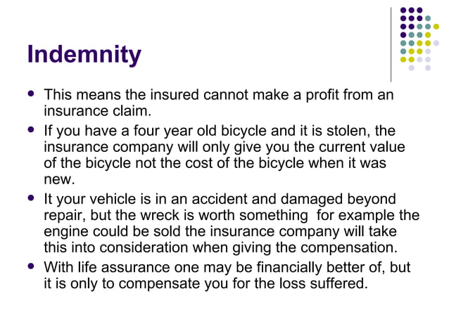 Principles of insurance filnal | PPT