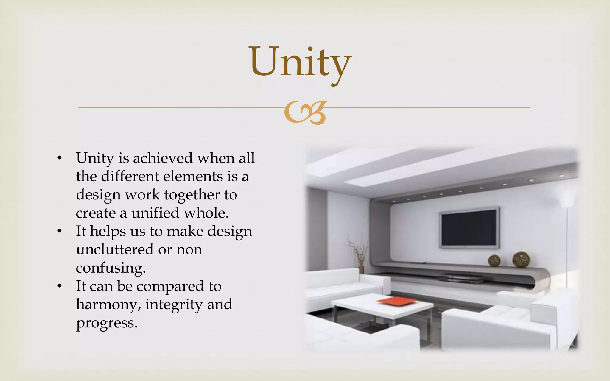 Principles of Interior design | PPTX