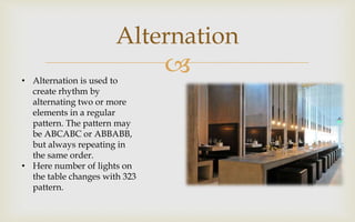 Principles of Interior design | PPTX