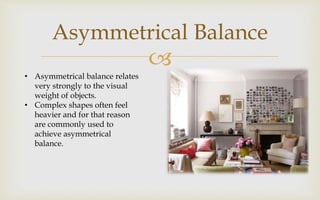 Principles of Interior design | PPTX