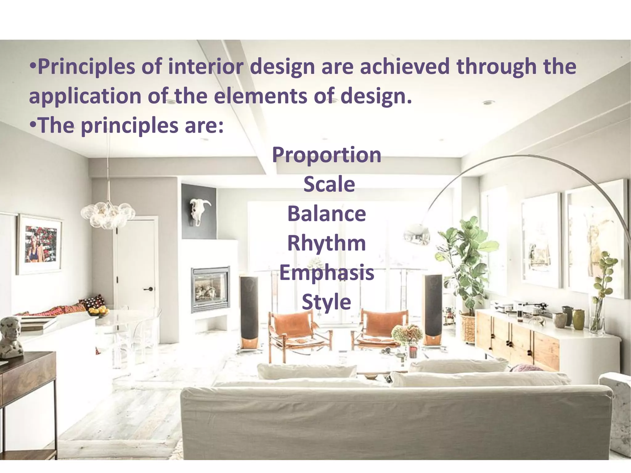 Principles of interior design | PDF