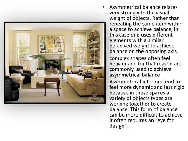 Principles of interior design | PDF