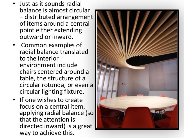 Principles of interior design