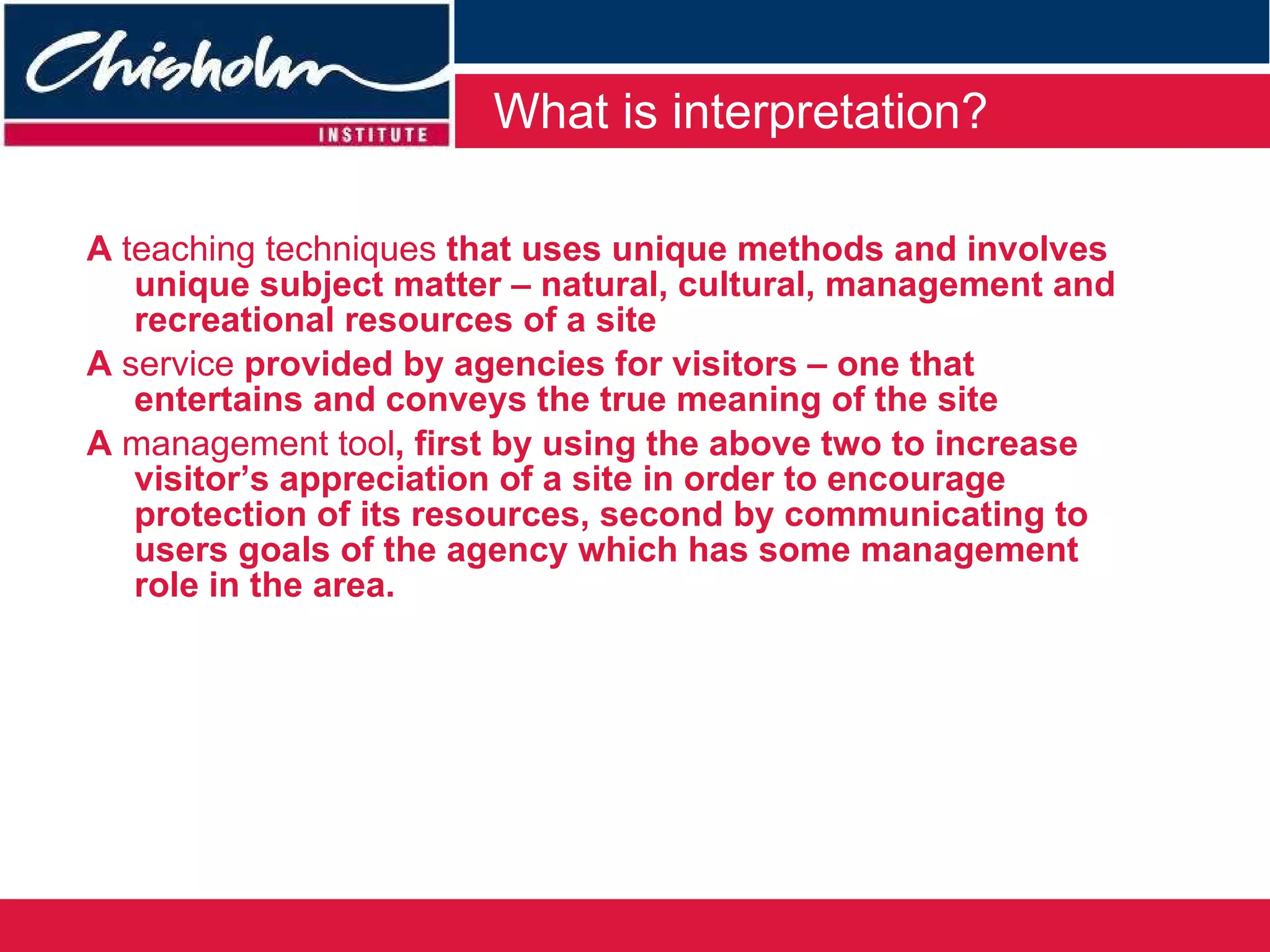 Principles Of Interpretation | PPT