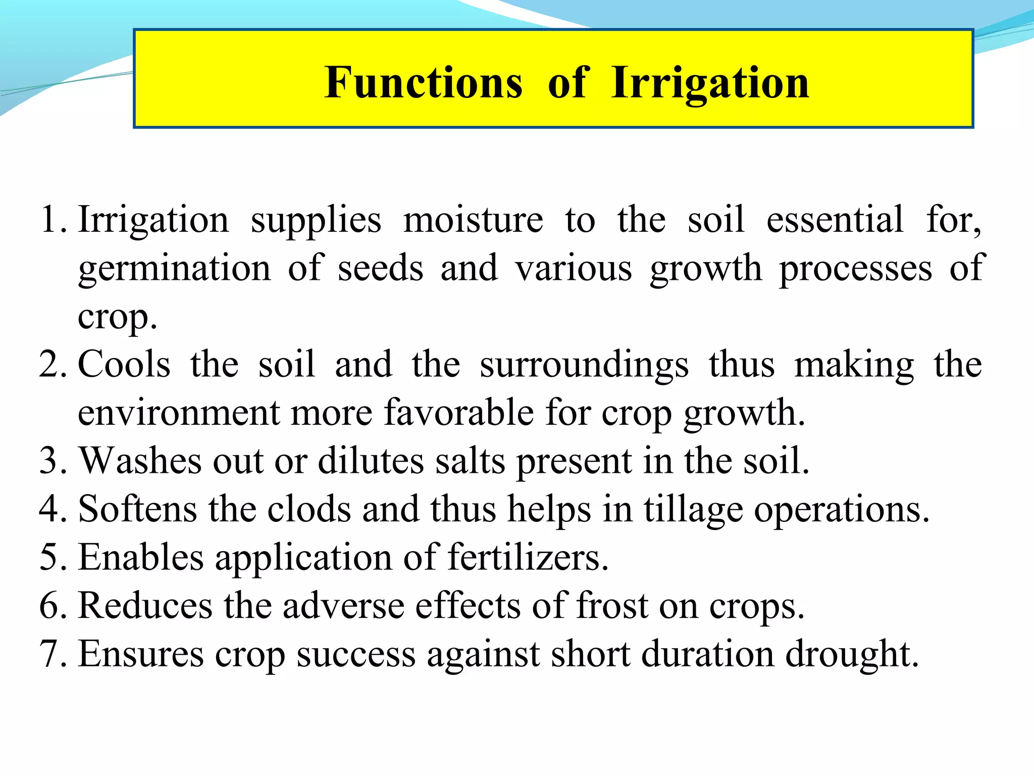 Principles of irrigation by Dr Thomas Abraham_Course Code_Chapters 1 to ...
