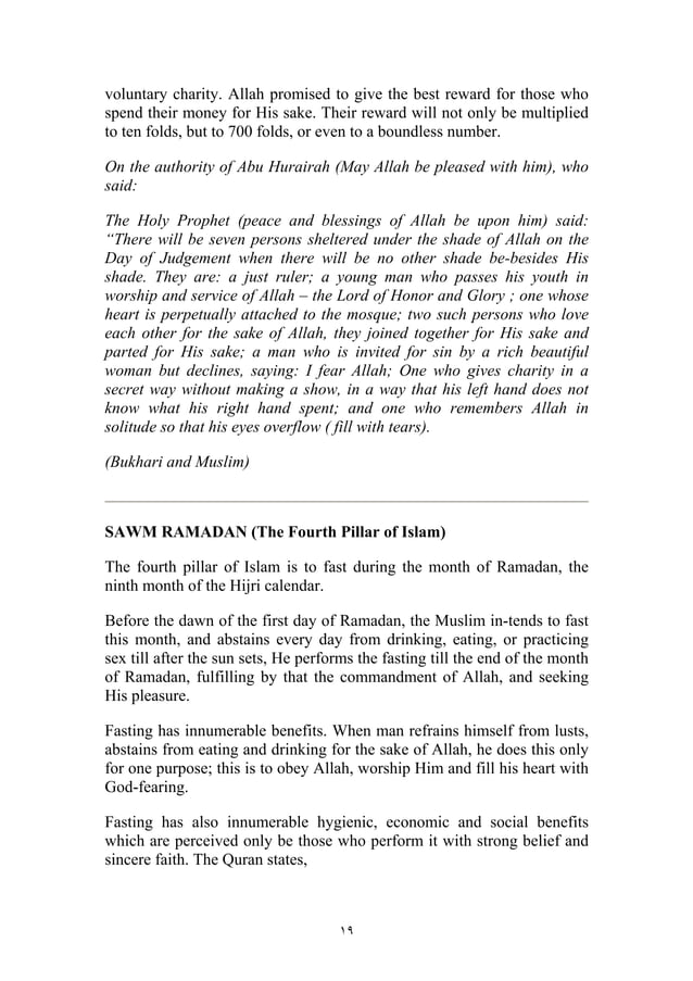 Principles Of Islam | PDF