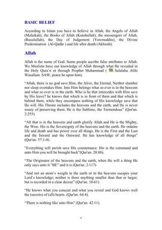 Principles Of Islam | PDF