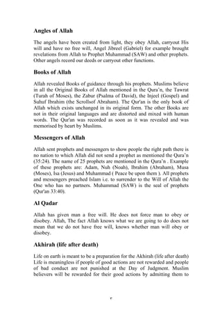 Principles Of Islam | PDF