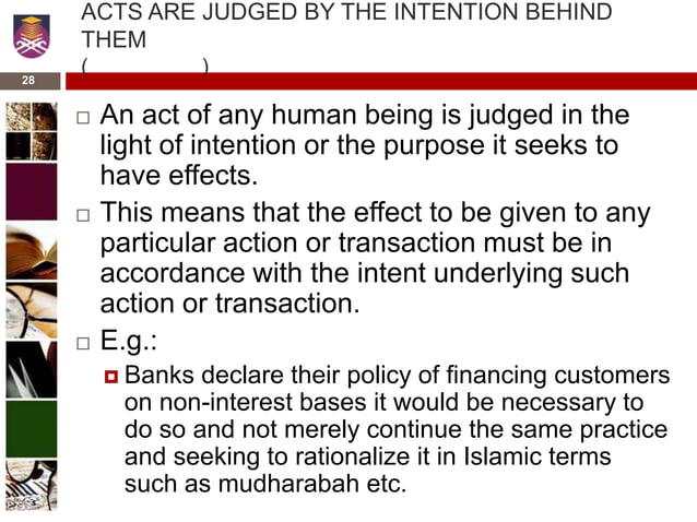 Fundamental of Islamic Banking - Principles of Islamic Banking | PPTX