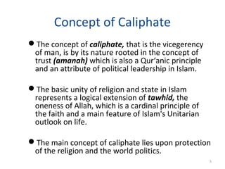 Principles of Islamic Governance and Leadership week 3 lecture | PPT