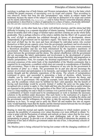 Principles of islamic jurisprudence | PDF