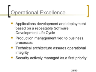 Principles of IT Governance | PPT