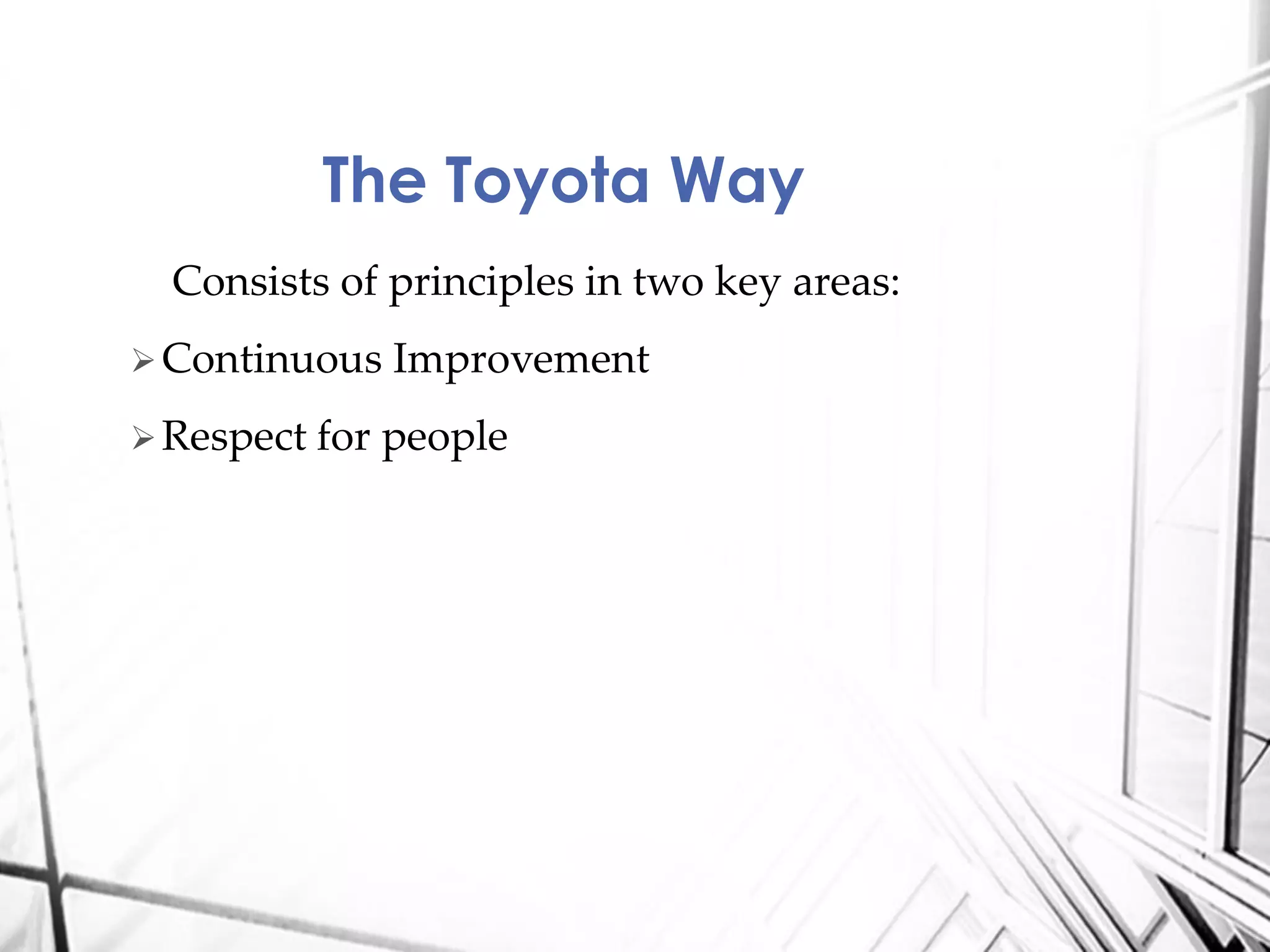 The Totyota Way, Principles of japanese manufuacturing philosophy | PDF